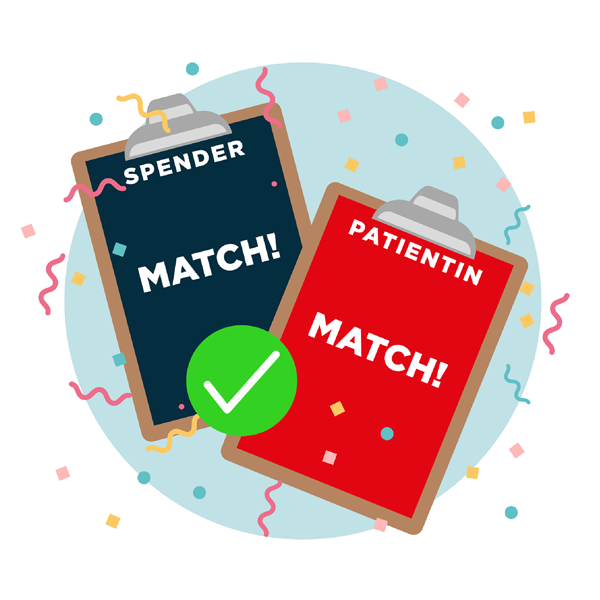 Von der Anfrage zur Spende – be the match